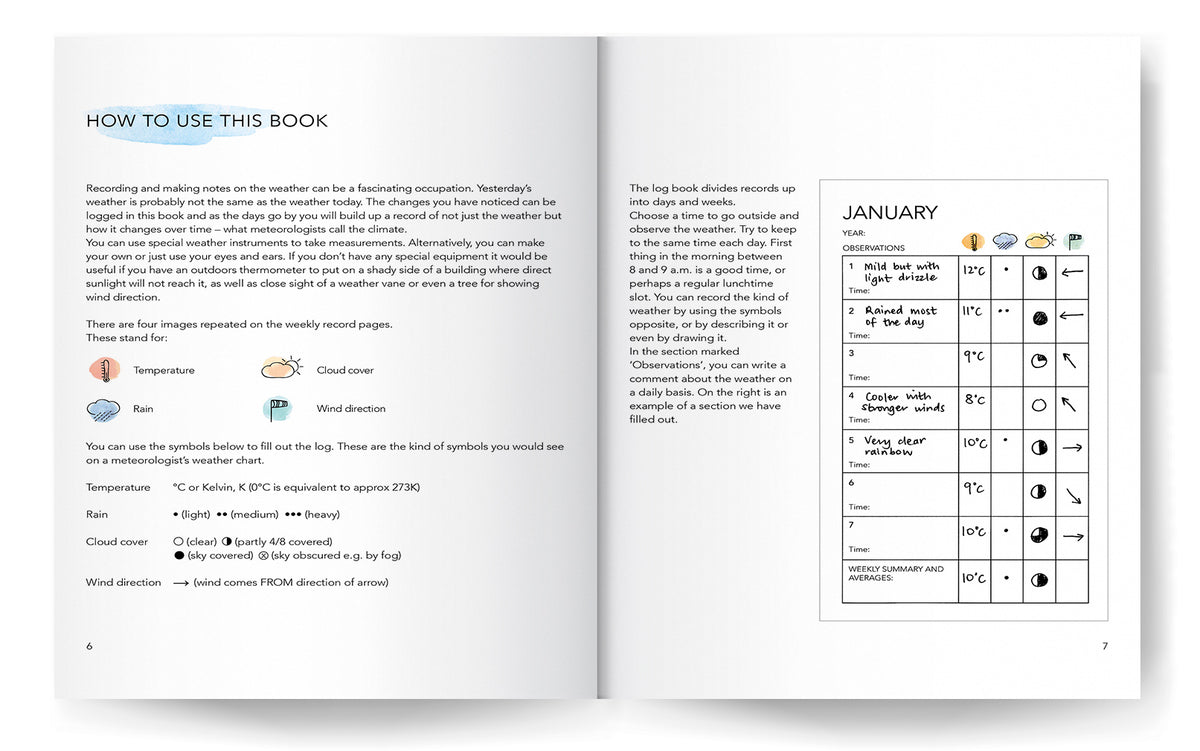 Weather Watcher's 3-Year Log Book – RMetS Store